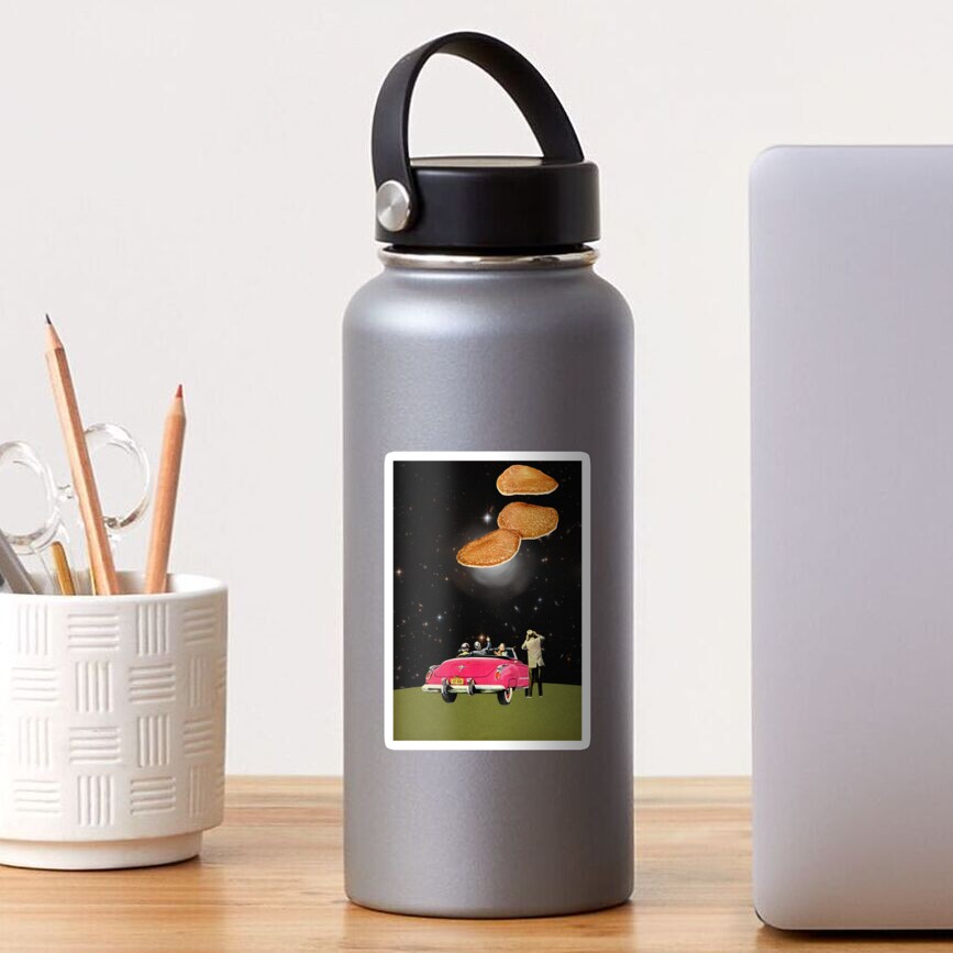 "Unidentified flying object" Sticker for Sale by lerson | Redbubble