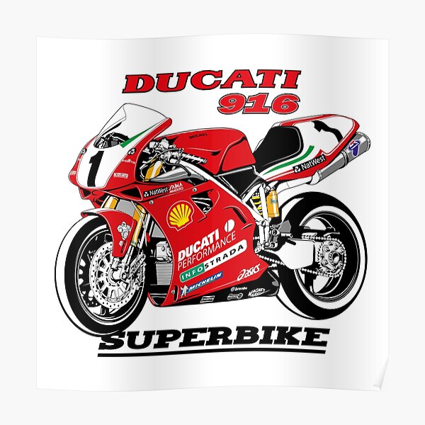 Superbike Posters | Redbubble