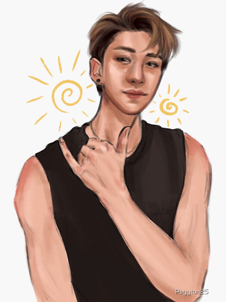 "Bang Chan " Sticker by Peyyton25 | Redbubble