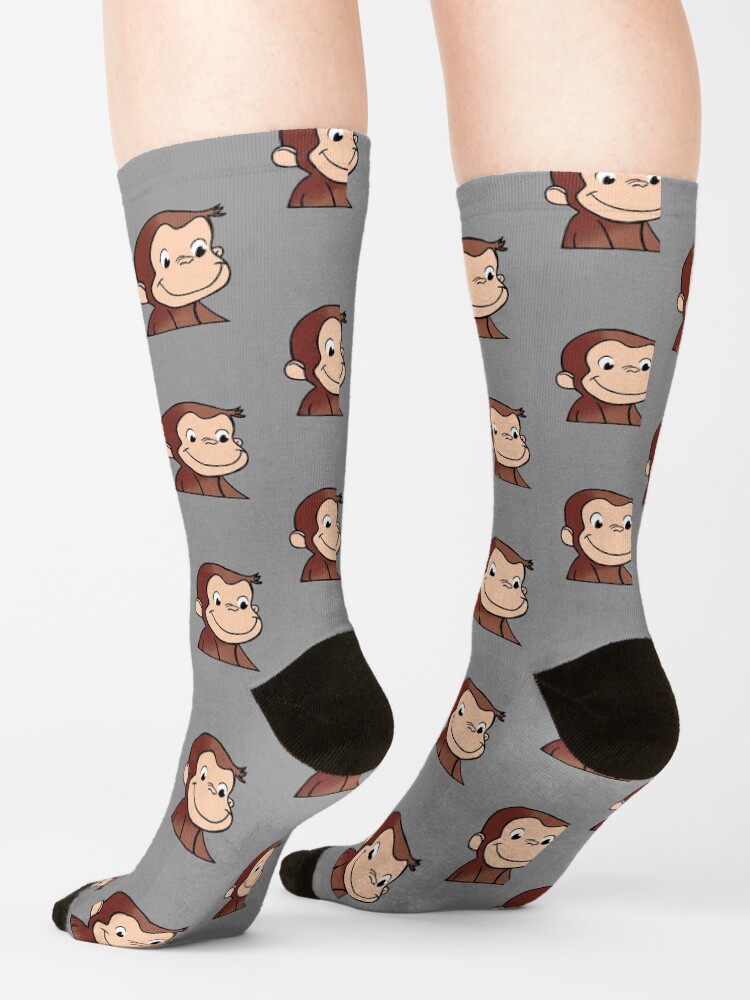 "Curious George" Socks for Sale by daisysoto | Redbubble