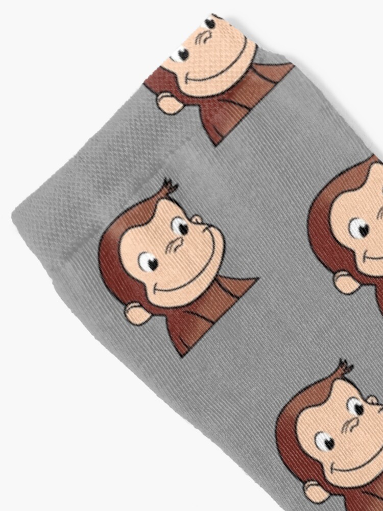 "Curious George" Socks for Sale by daisysoto | Redbubble