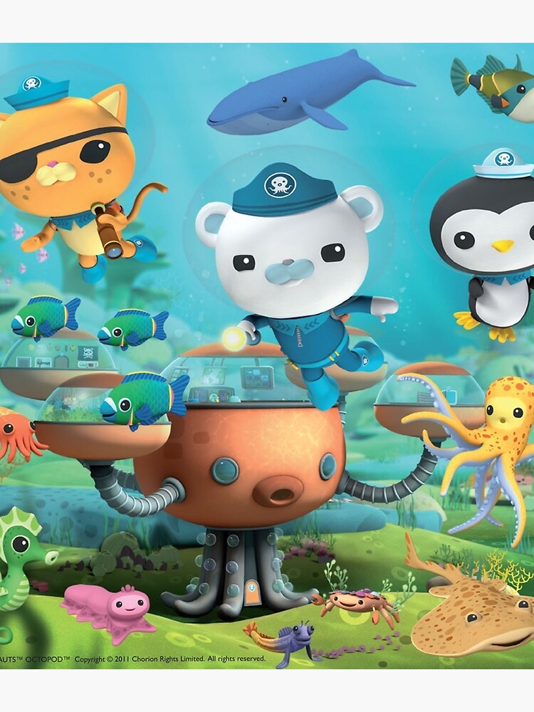 Octonauts Crew Backpack Designed & Sold By Thuy Nguyen
