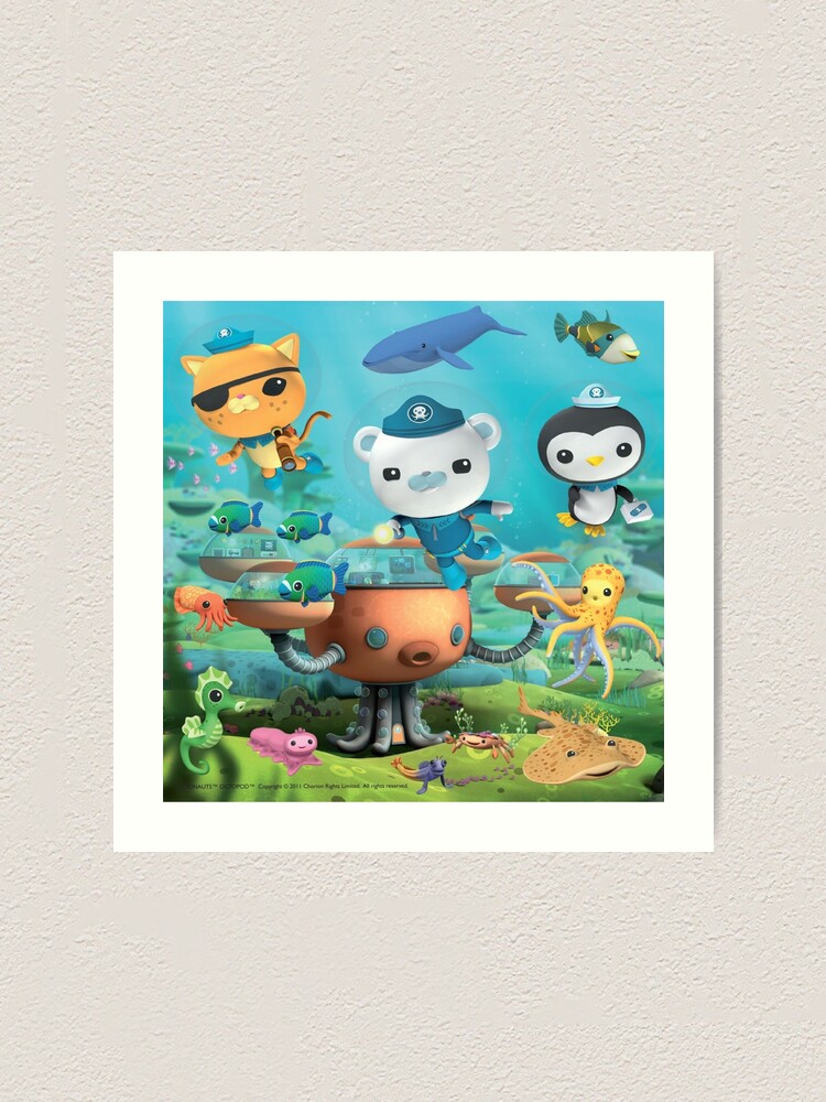 "Octonauts Crew" Art Print for Sale by Saucyshaun | Redbubble