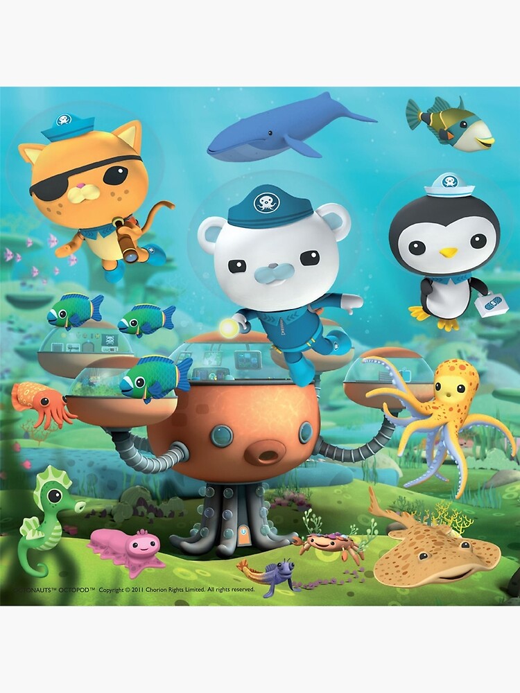 "Octonauts Crew" Poster von Saucyshaun | Redbubble