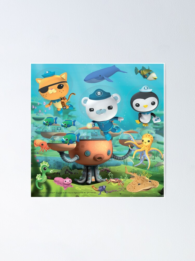 "Octonauts Crew" Poster for Sale by Saucyshaun | Redbubble