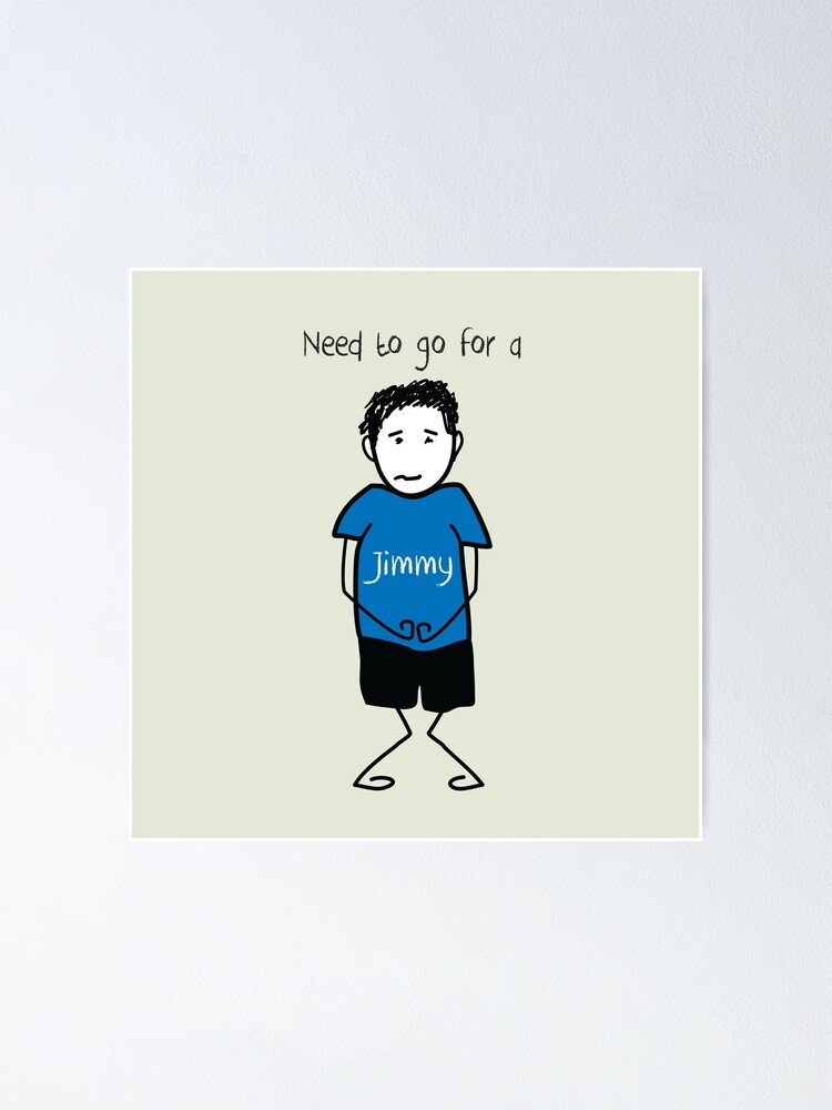 "Jimmy Riddle - Cockney Rhyming Slang" Poster by DanandDee | Redbubble