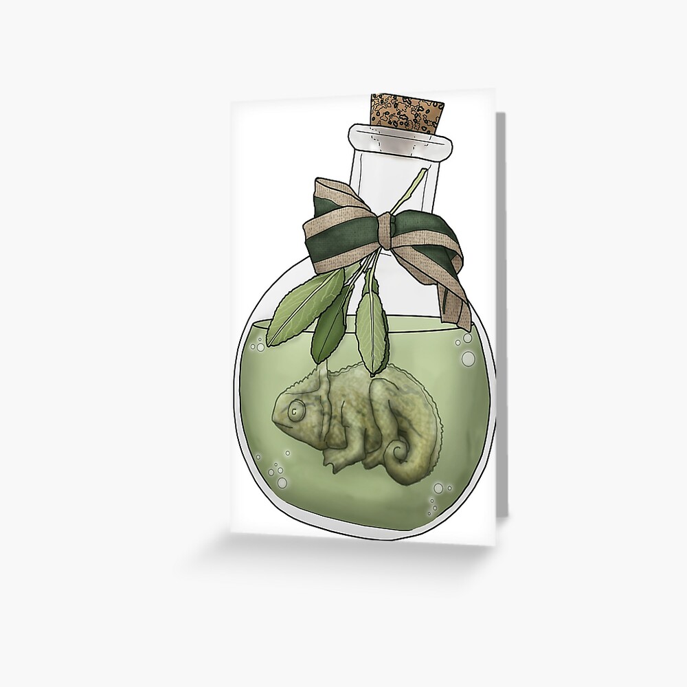 "Potion of Invisibility - Fantasy Potion Bottle" Sticker for Sale by ...
