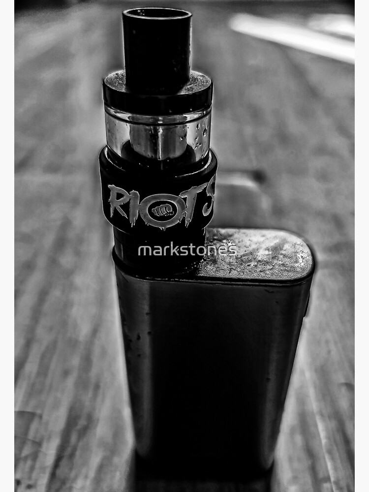 "Stylised Vaporizer Poster" Sticker for Sale by markstones | Redbubble