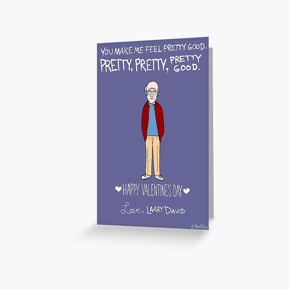 "Larry David" Greeting Card for Sale by benkling | Redbubble