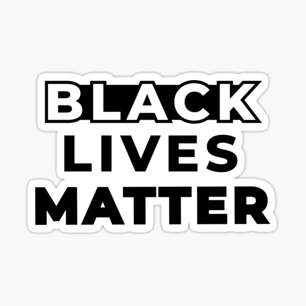 "Together We Stand - BLM Movement" Sticker by MattiaPeiretti | Redbubble