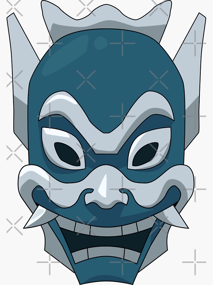 "Avatar The Last Airbender Stickers, The Blue Spirit Sticker " Sticker ...