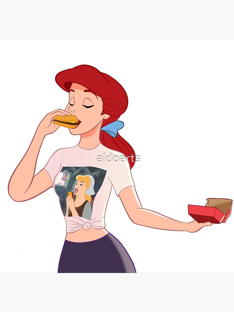 "Burger Princess" Fotodruck von aldoarts | Redbubble