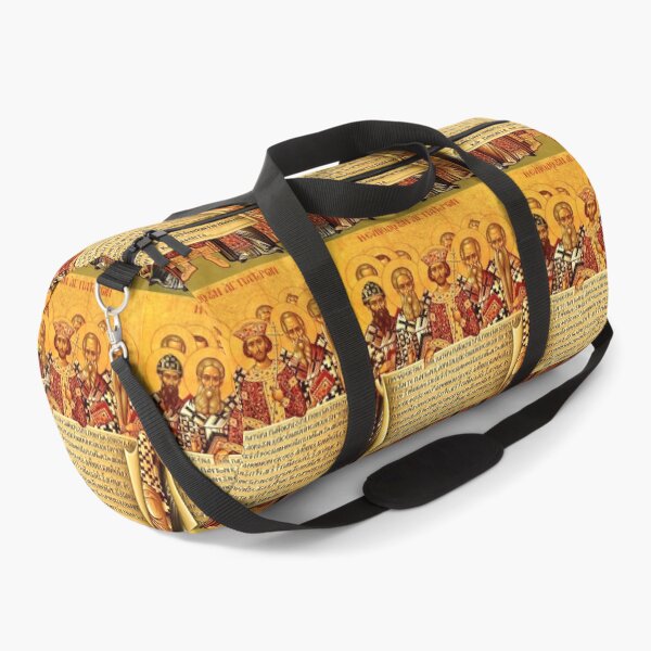"The Nicene Creed Icon" Duffle Bag for Sale by DiverseMerch | Redbubble