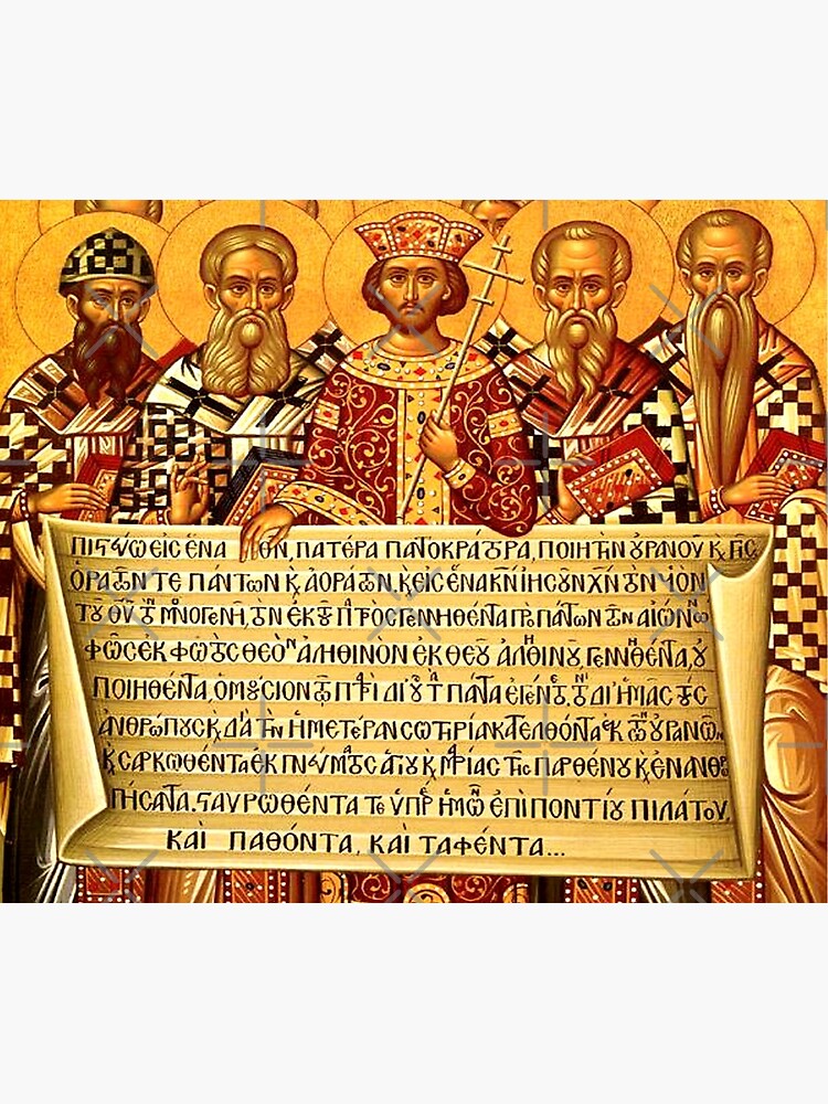 "The Nicene Creed Icon" Tapestry for Sale by DiverseMerch | Redbubble