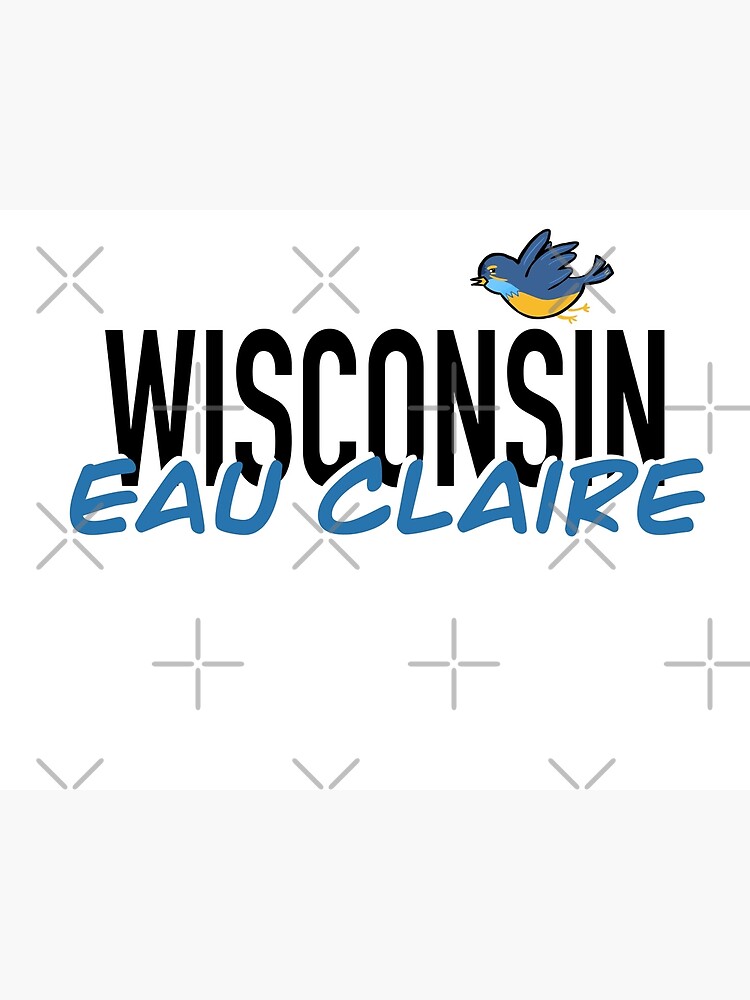 "University of Wisconsin Eau Claire Cute Blugold Mascot" Poster by ...