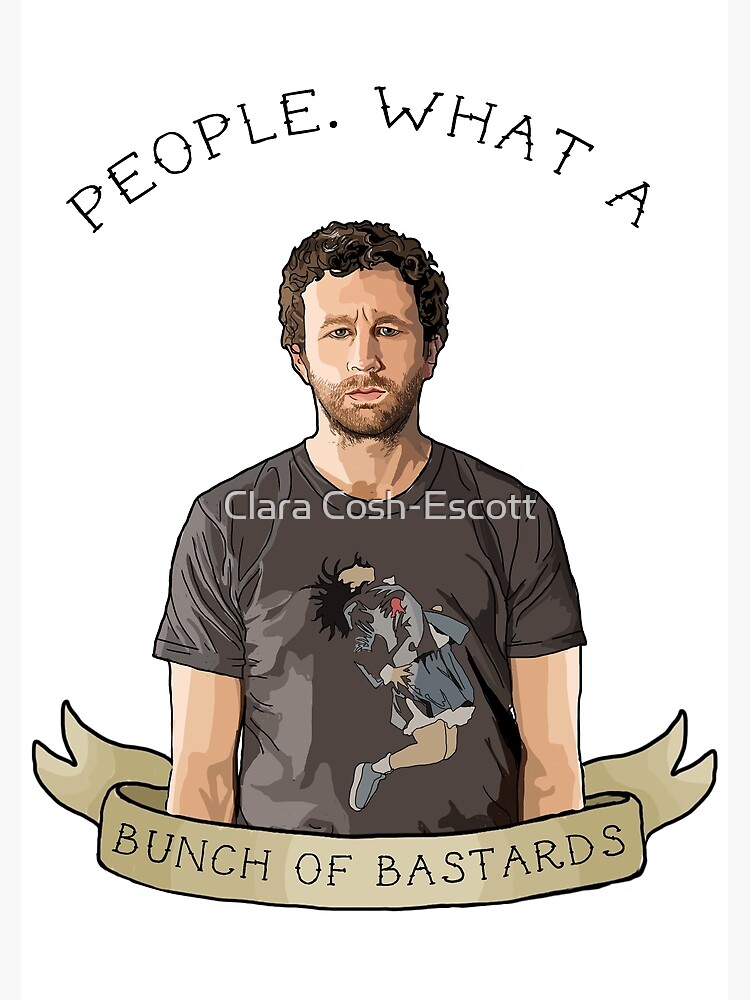 "Roy The IT Crowd" Art Print for Sale by coshillustrates | Redbubble