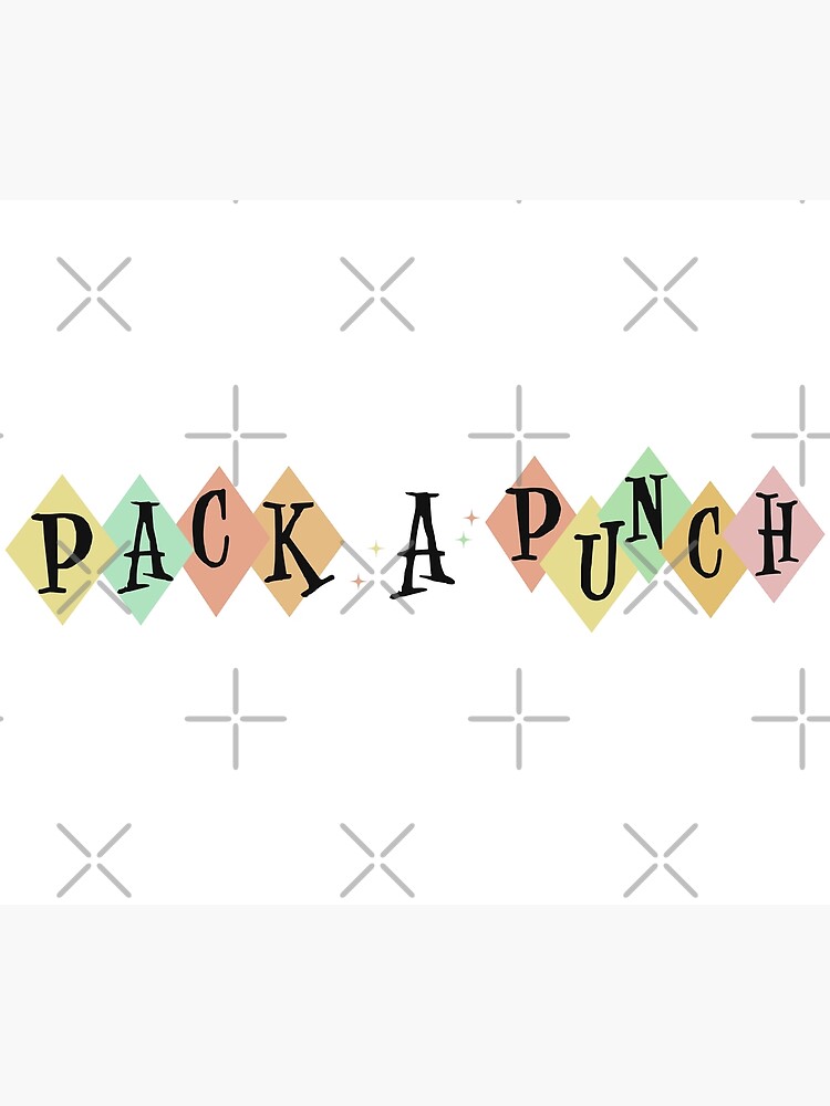 "Pack a punch clear background" Poster by Rccola55 | Redbubble