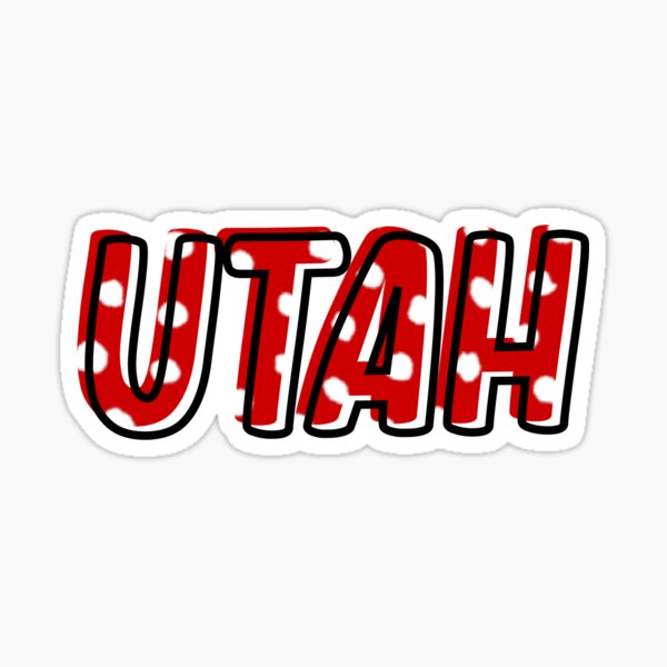 Utah Utes Stickers | Redbubble