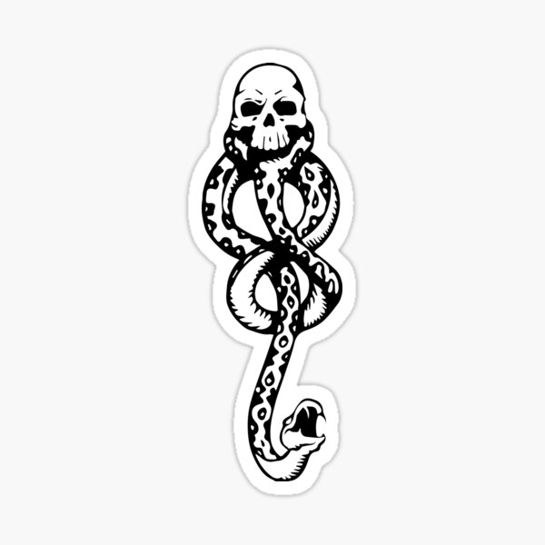 The Dark Mark Stickers | Redbubble