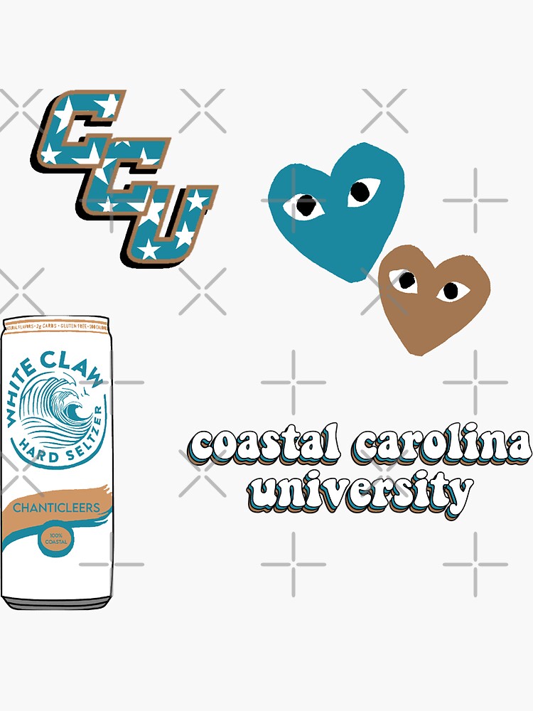 "Coastal Carolina Sticker Pack 1" Sticker for Sale by alisam19 | Redbubble