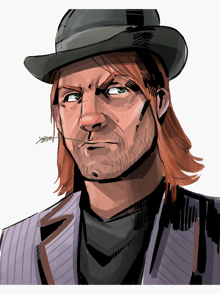Sticker « Autocollant Sean MacGuire - RDR2 », par Ckjax | Redbubble