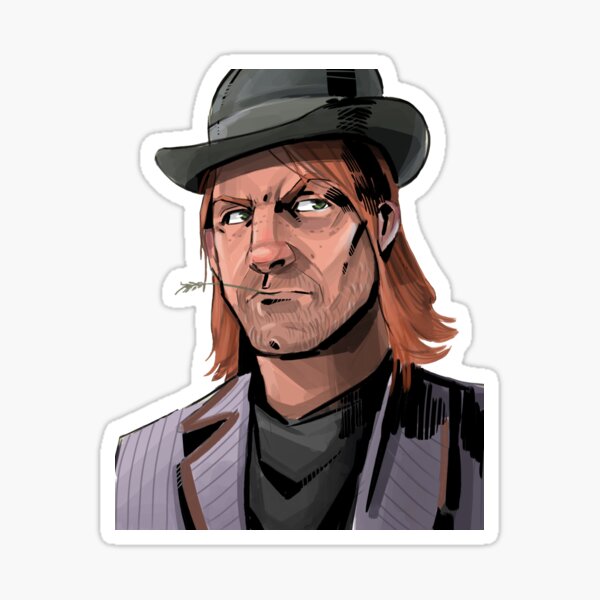 Sticker « Autocollant Sean MacGuire - RDR2 », par Ckjax | Redbubble