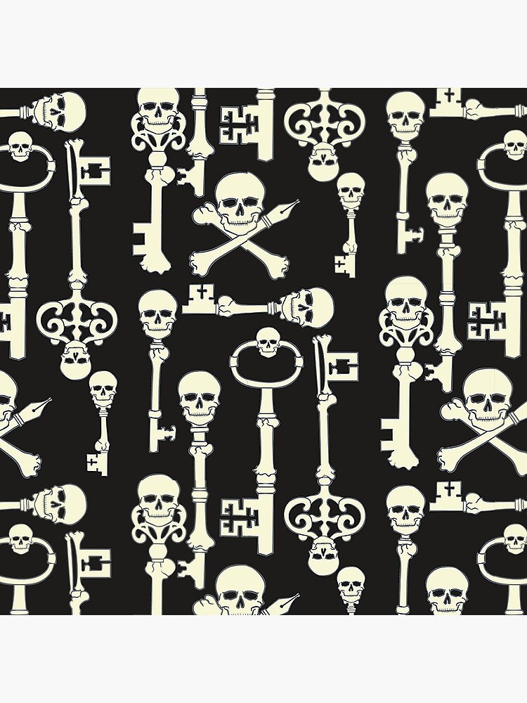 "Skullette keys" Poster for Sale by vikkyruiz618 | Redbubble