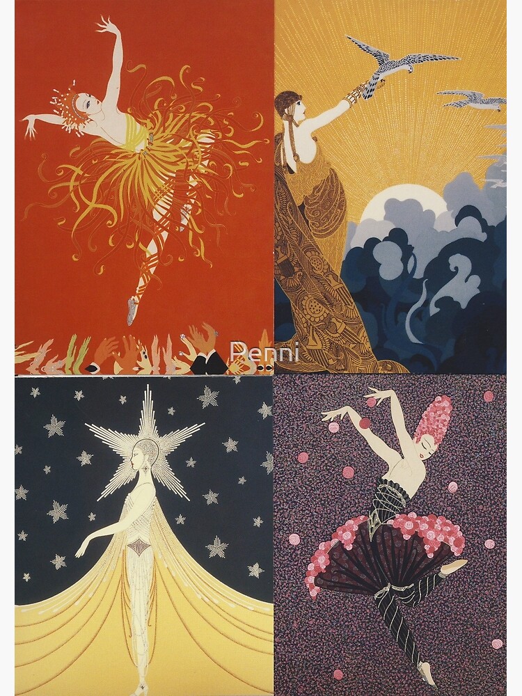 "Artwork - Erte" Art Print for Sale by Penni | Redbubble