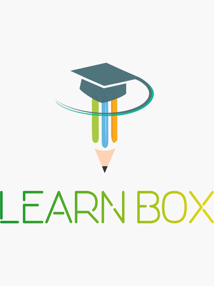 "Learn Box" Sticker for Sale by LearnBox | Redbubble