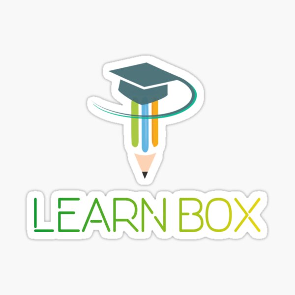 "Learn Box" Sticker for Sale by LearnBox | Redbubble