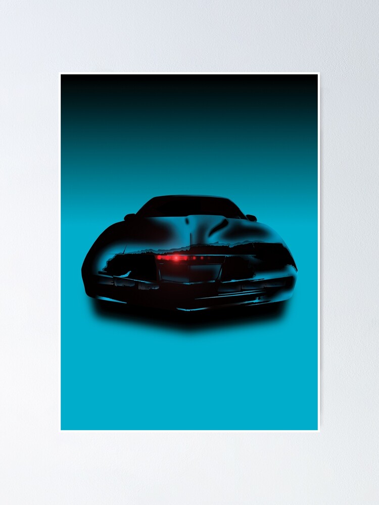 "KITT" Poster von QuarterMoon | Redbubble