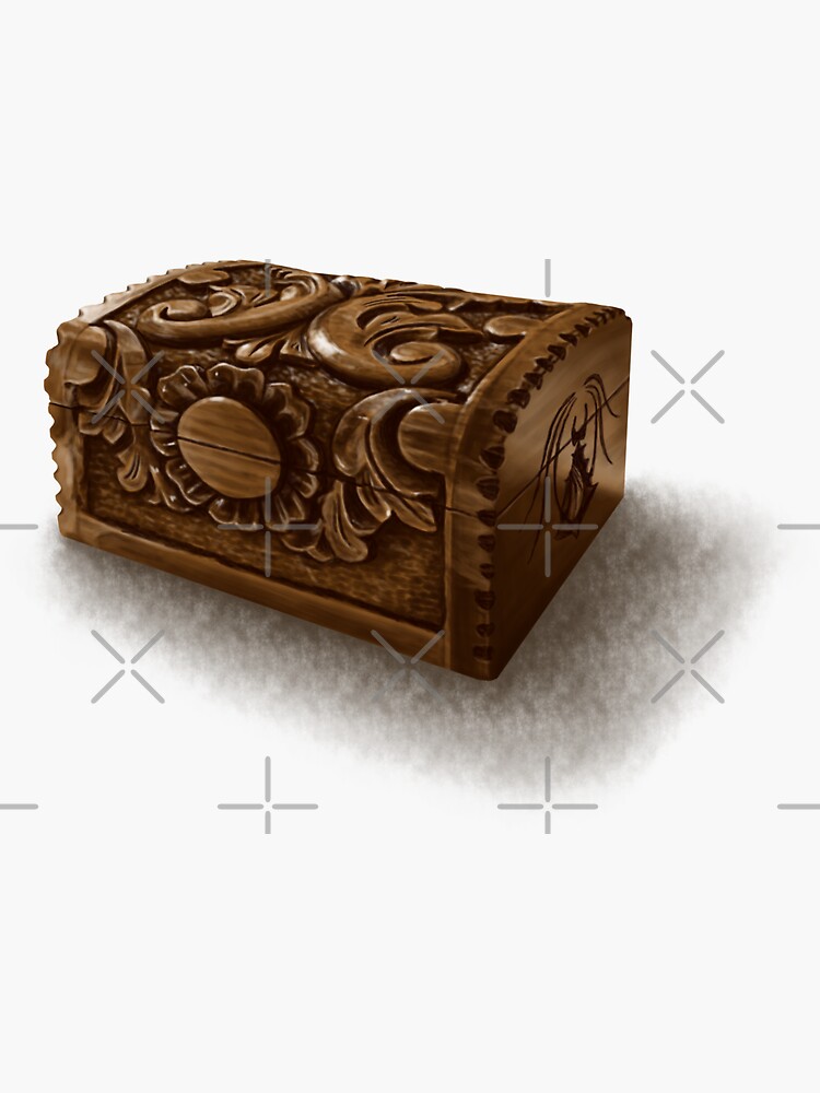 "Box for Valuables - 5e Series" Sticker by asmallpotato | Redbubble
