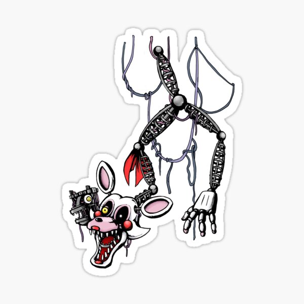 "Five Nights at Freddy's - FNAF 2 - Ceiling Mangle" Sticker for Sale by ...