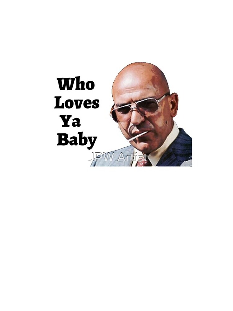 "Kojak - Who Loves Ya Baby" iPhone Case for Sale by JPW Artist | Redbubble