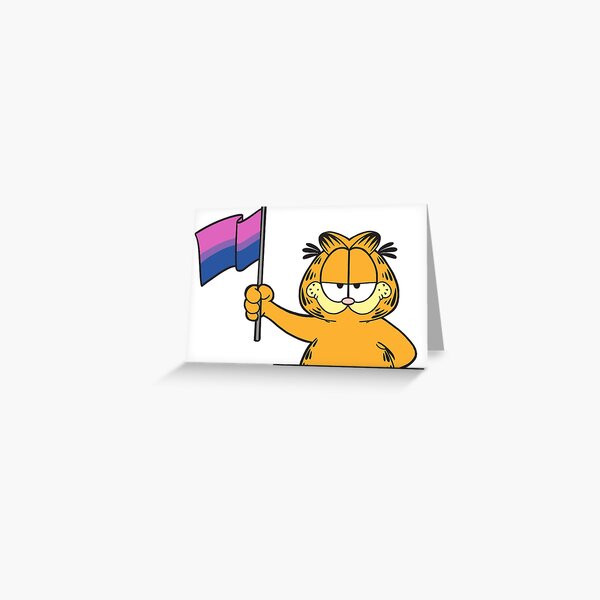 Garfield Trans Rights Greeting Cards | Redbubble