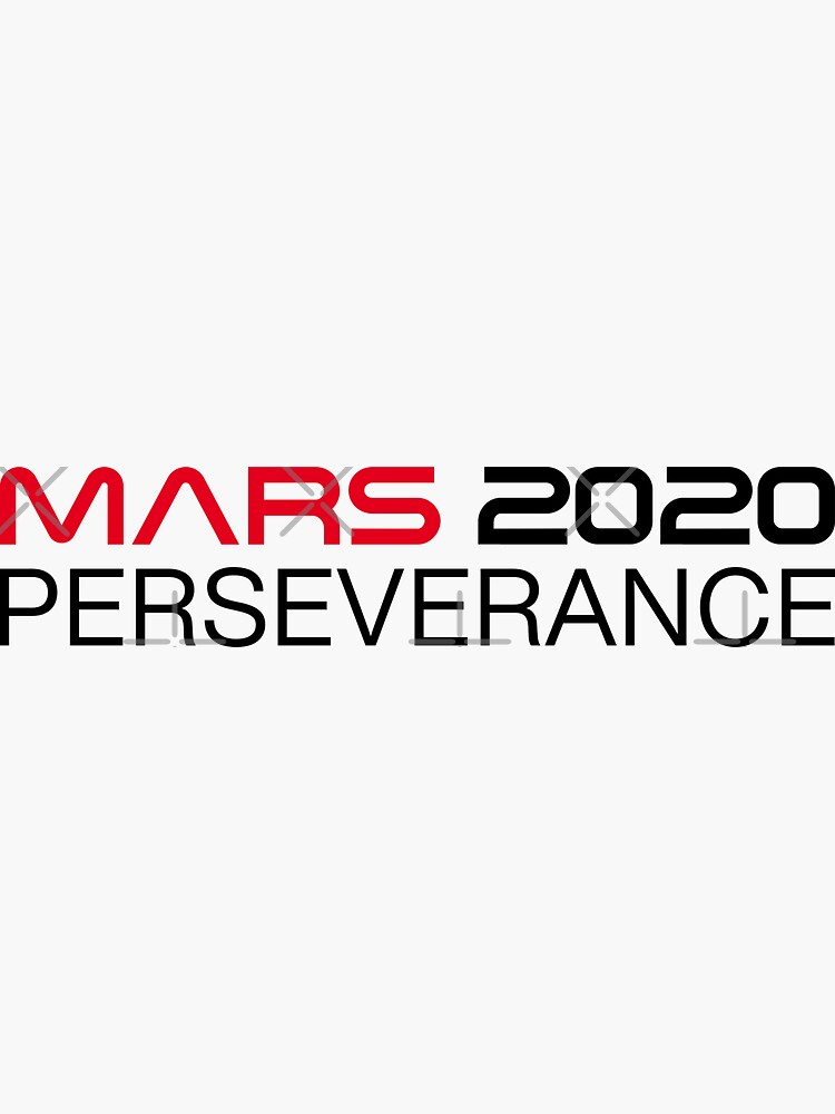 "NASA Mars 2020 Perseverance Rover insignia Logo" Sticker for Sale by ...