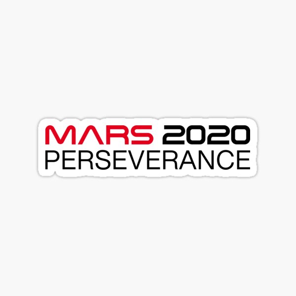 "NASA Mars 2020 Perseverance Rover insignia Logo" Sticker for Sale by ...