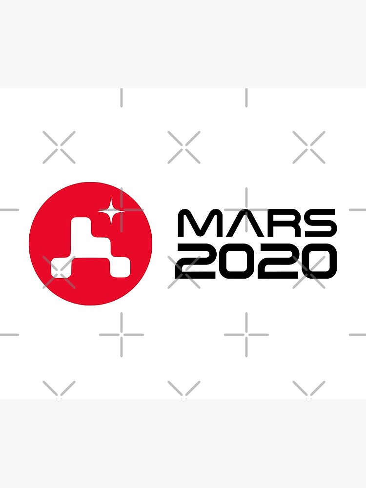 "NASA Mars 2020 Perseverance Rover Abzeichen Logo" Poster von ...