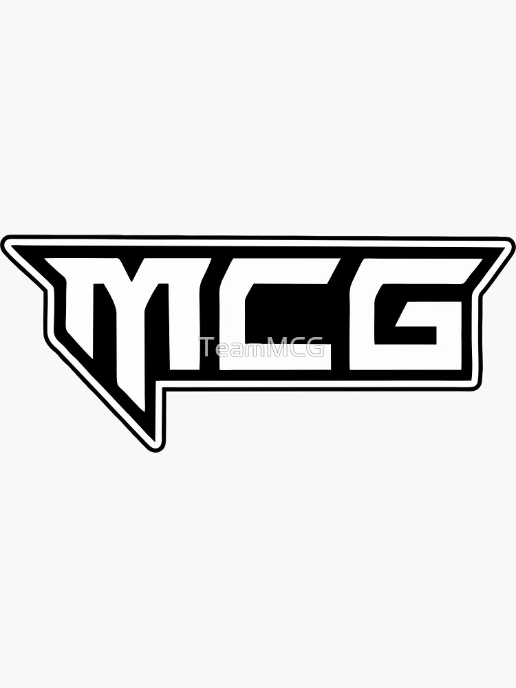 "MCG" Sticker for Sale by TeamMCG | Redbubble