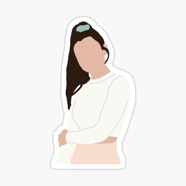 "emma chamberlain " Sticker for Sale by Ariana-freeman | Redbubble