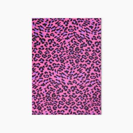 "y2k pink leopard aesthetic" Art Board Print by elinguinness | Redbubble