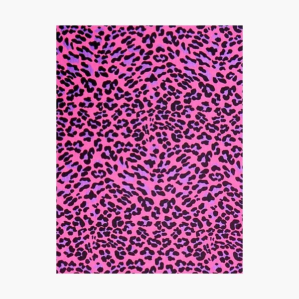 "y2k pink leopard aesthetic" Photographic Print by elinguinness | Redbubble