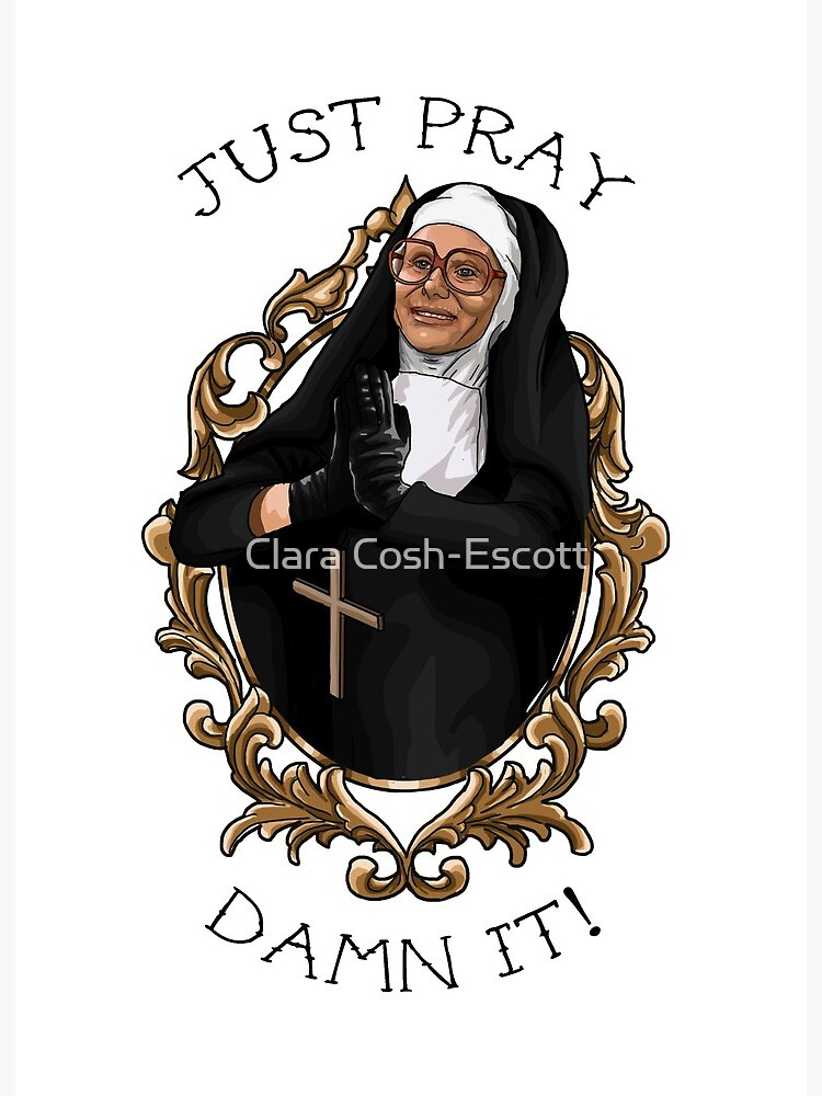 "Trinity the tuck- Sister Mary Koont" Art Board Print for Sale by ...