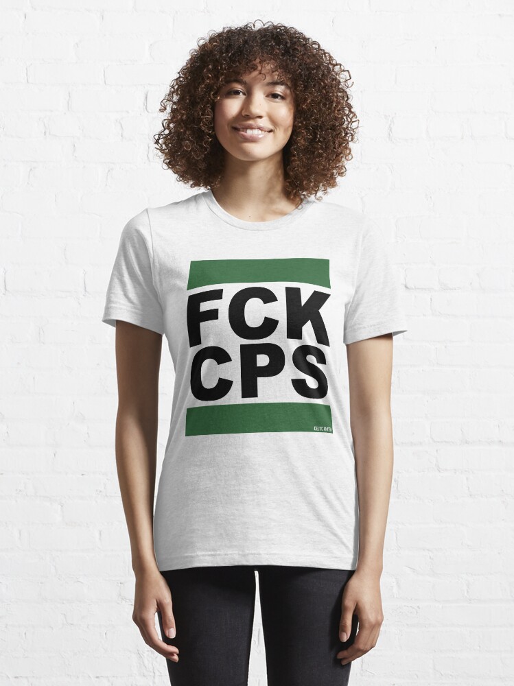 "CELTIC ANTIFA. FCK CPS" T-shirt for Sale by bbreakout | Redbubble ...