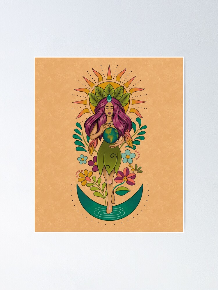 "Gaia " Poster by artofsya | Redbubble