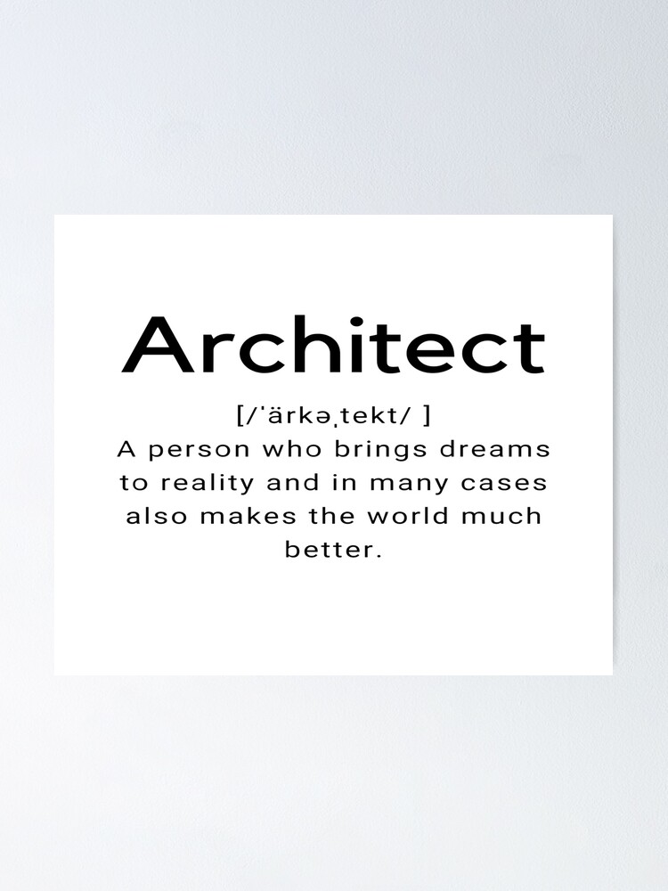 Architect Meaning Herofcove