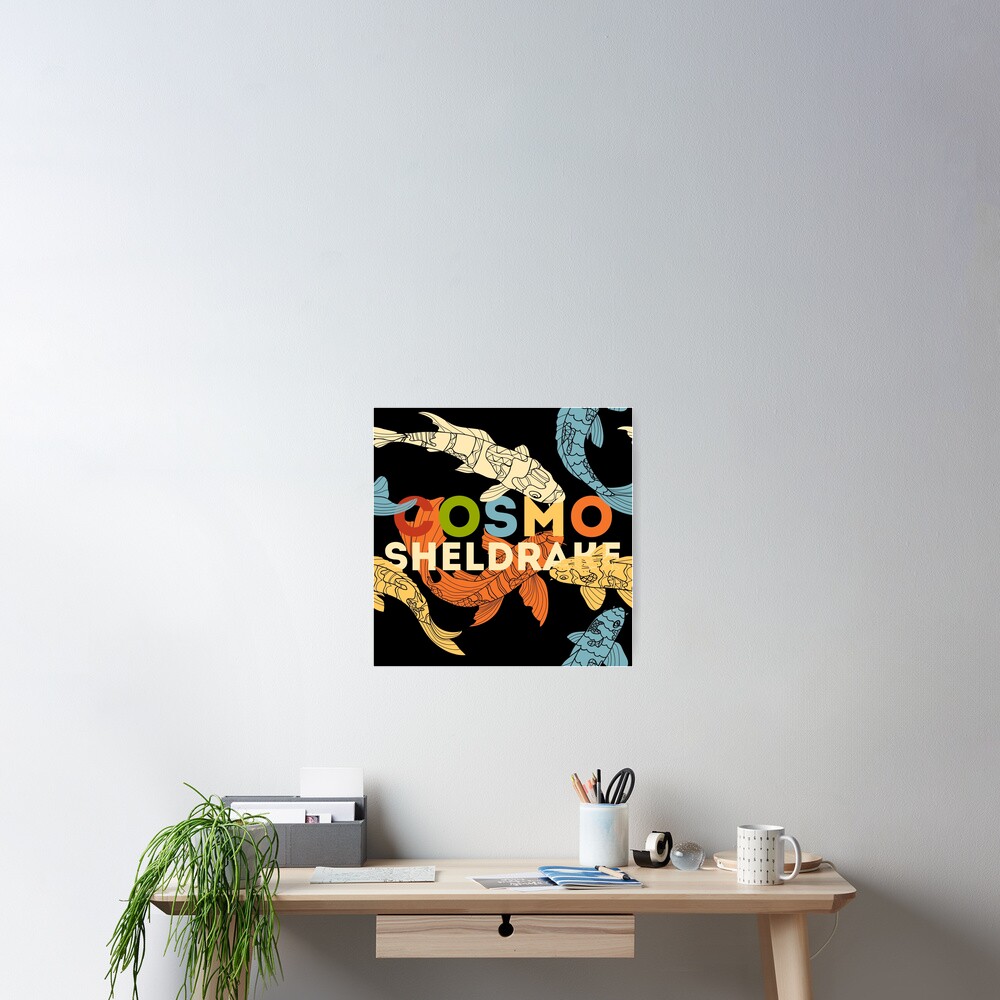 Póster «Cosmo Sheldrake con Koi Fish» de KylieBeth | Redbubble