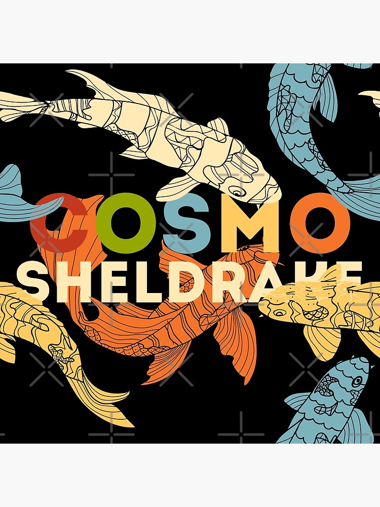 "Cosmo Sheldrake with Koi Fish" Art Print by KylieBeth | Redbubble