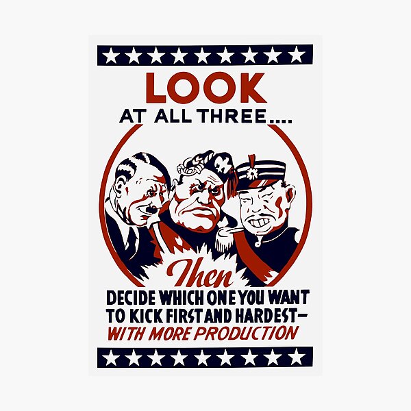 Decide Which One You Want To Kick First And Hardest Photographic Print By Warishellstore decide-which-one-you-want-to-kick-first-and-hardest-photographic-print-by-warishellstore