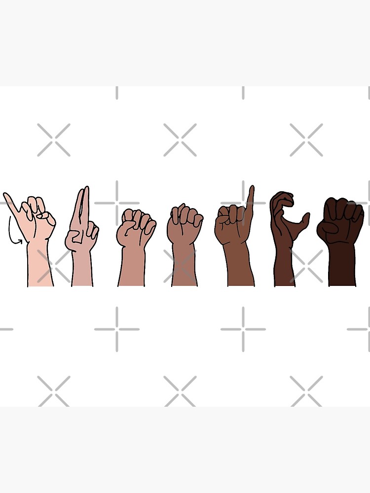 "Justice - Sign Language, ASL" Photographic Print by Emmbrawl | Redbubble